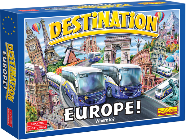Destination Europe Board Game – Destination Board Games