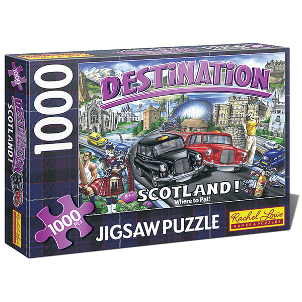 Destination Scotland 1000 Piece Jigsaw Puzzle – Destination Board Games